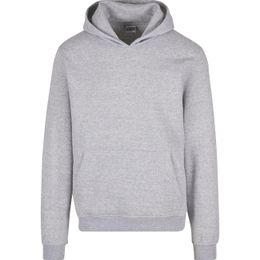 Kapuzenpullover Urban Classics "Urban Classics Basic Essential Hoody", Herren, Gr. 4XL, erdgrau, 50% Baumwolle, 50% Polyester, unifarben, Pullover Kapuzenpullover