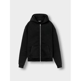 Burocs Zip-Up Hoodie 'Oversized' male Black size S