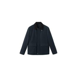 Mango Man Between-Season Jacket 'Paolo' male Blue size XXL