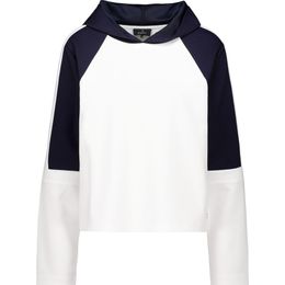 monari Sweatshirt female Blue, White size 40