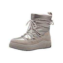 Tamaris Snowboots Damen Gr&ouml;&szlig;e 38 silber Winterschuhe