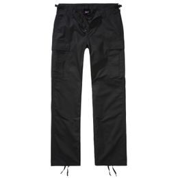 Cargohose Brandit "Brandit Damen Ladies BDU Ripstop Trouser", Damen, Gr. 32, Normalgr&ouml;&szlig;en, schwarz, 100% Baumwolle, normal, Hosen Cargohose