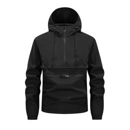 YOUTHUP Outdoor jacket male Black size S