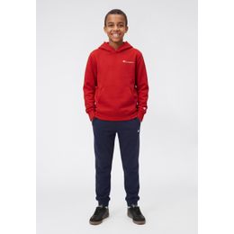 Kapuzensweatshirt Champion "ICONS CONTRAST Terry Hoodie", Jungen, Gr. L (152/158), isa, Obermaterial: 73% Baumwolle, 27% Polyester, Sweatshirts, f&uuml;r Kinder, sportlicher Stil, mit Kapuze