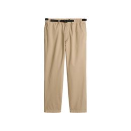 Marc O'Polo Chinohose MARC O'POLO DENIM, Herren, Gr. L, N-Gr, frosty sand, Twill, Obermaterial: 97% Baumwolle, 3% Elasthan, lang, Hosen Chinohose