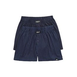 Men Plus Boxer shorts male Blue size XXL
