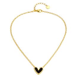 Bs Schmuckdesign Necklace 'Warm Love' female Black size 40 - 45 cm