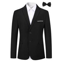 YOUTHUP Suit male Black size 48