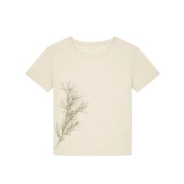 Life-tree Oversized Shirt 'Pine Branch' female White size XS