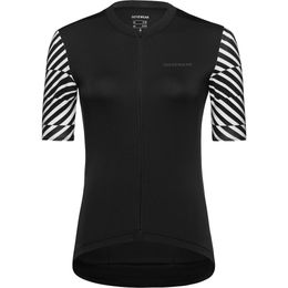 Gore Wear Sportshirt 'Swiftride' Damen Gr&ouml;&szlig;e XL schwarz / wei&szlig;