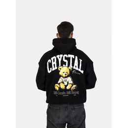 Crystal Paris Sweatshirt 'Gentle' Herren Gr&ouml;&szlig;e L schwarz