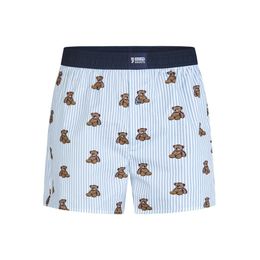 Happy Shorts Boxer shorts male Blue size XL