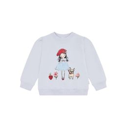 HUST & CLAIRE Hust & Claire Sweatshirt 'HCSicillia French Girl' M&auml;dchen Gr&ouml;&szlig;e 110 hellblau