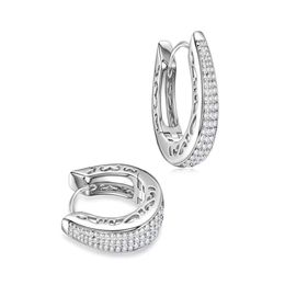 Rougemont Jewellery Earrings 'Glamour Creolen Ohrringe Belinda' female Silver size One Size