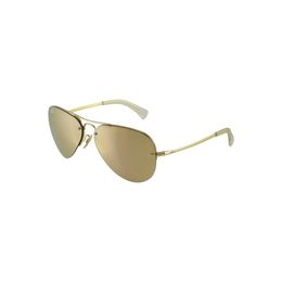 Ray-Ban Sonnenbrille Damen Gr&ouml;&szlig;e One Size Second Hand gold