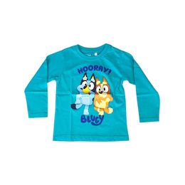 Bluey Shirt 'Bluey & Bingo Langarmshirt' boy Blue size 110
