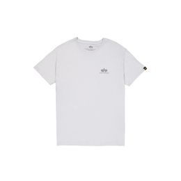 Alpha Industries Shirt 'Basic Small Logo' male Grey size S