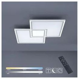 JUST LIGHT LED Panel "EDGING", wei&szlig;, 1, 1 Stk., Leuchten, dimmbar &uuml;ber Fernbedienung,Fernbedienung, Funk inkl.,Serienschalter