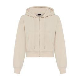 Laura Scott Zip-Up Hoodie 'Laura Scott' female Beige size 40/42