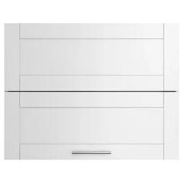 Faltt&uuml;renschrank KOCHSTATION "KS-Ahus", wei&szlig; (wei&szlig; matt, wei&szlig;), B:90cm H:70,4cm T:34,9cm, Schr&auml;nke, Breite 90 cm