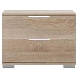 Nachtkommode wimex "Easy", braun (struktureichefarben hell), B:52cm H:40cm T:38cm, Sideboards