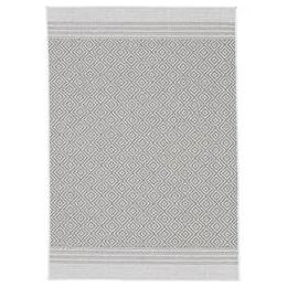 Teppich CarpetFine "Boho 103, auch als L&auml;ufer erh&auml;ltlich", beige, B:200cm H:4mm L:290cm, Polypropylen, Teppiche, Teppich, robustes Flachgewebe, Sisal Optik, UV-best&auml;ndig, In- und Outdoor