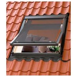 Hitzeschutz-Markise Velux "mit Haltekrallen MHL 200 5060", schwarz, Aluminium, Polyester, Markisen, Tageslicht & Hitzeschutz