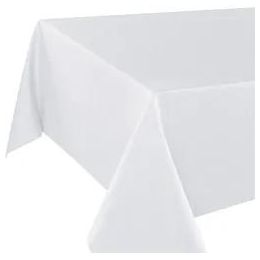 Tischdecke Delindo Lifestyle "WIEN" Gr. 1, wei&szlig;, B:160cm L:130cm, Polyester, Tischdecken, Tischdecke, Fleckabweisend, pflegeleicht, 180 g/m2