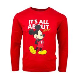 Disney Mickey Mouse & Friends Shirt 'Mickey Mouse' boy Red size 98