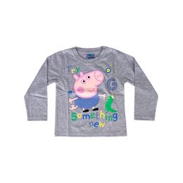 Peppa Pig Shirt 'George' Jungen Gr&ouml;&szlig;e 92 grau