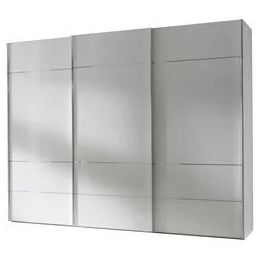Schwebet&uuml;renschrank STAUD "Sonate Lucca, Made in Germany", wei&szlig; (alpinwei&szlig;glas), B:280cm H:240cm T:68cm, Holzwerkstoff, Schr&auml;nke, Schwebet&uuml;renschrank, Mit vier verschiedenen Ausstattungsvarianten