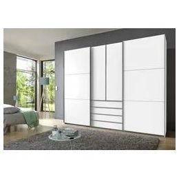 Schwebet&uuml;renschrank wimex "Magic by fresh to go", wei&szlig;, B:300cm H:236cm T:65cm, Schr&auml;nke, Schwebet&uuml;renschrank
