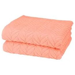 Handt&uuml;cher Ross "Sensual 9001", orange (peach pink), B:50cm L:100cm, Frottier, Obermaterial: 100% Baumwolle, Handt&uuml;cher, 100% Baumwolle