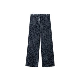 Mango Pants 'Salva-a' female Blue size S