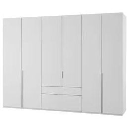 Kleiderschrank wimex "New York", wei&szlig;, B:270cm H:208cm T:58cm, Schr&auml;nke, Kleiderschrank, wahlweise 208 oder 236cm hoch