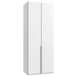 Kleiderschrank wimex "New York", wei&szlig;, B:90cm H:236cm T:58cm, Schr&auml;nke, Kleiderschrank, in vielen Breiten, 208 oder 236cm hoch