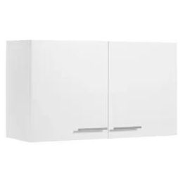 H&auml;ngeschrank Optifit "Mini", wei&szlig;, B:100cm H:58cm T:35cm, Schr&auml;nke, H&auml;ngeschrank