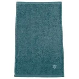 G&auml;stehandt&uuml;cher Ross "Vita", blau (pazifik), B:30cm L:50cm, Frottier, Obermaterial: 100% Baumwolle, Handt&uuml;cher, Bestickung Ross-Emblem