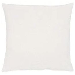 Dekokissen Apelt "7907 Uni Paisley" Gr. 1, wei&szlig; (wei&szlig;, unifarben), B:39cm L:39cm, Kunstfaser, Polyester, Dekokissen_Sitzkissen_Kissenh&uuml;llen, Kissenh&uuml;lle mit F&uuml;llung, 1 St&uuml;ck