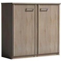 Hochkommode Wiemann "Meran", beige (eiche, s&auml;gerau), B:93cm H:89cm T:37cm, Holzwerkstoff, Sideboards, vormontiert