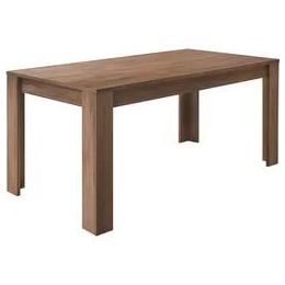 Esstisch Home Affaire "Rimini", braun (mercure nb holzstrukur, mercure nb holzstrukur, mercure nb holzstrukur), H:79cm, Tische, Esstisch, Breite 180 cm
