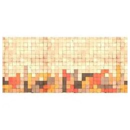 Fototapete ARCHITECTS PAPER "Atelier 47 Mosaic Tetris 2", bunt (rot, ocker, beige), B:6m L:2,7m, Vlies, Tapeten, Vlies, Wand, Schr&auml;ge, Decke