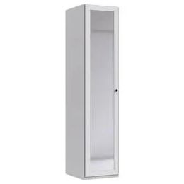 Kleiderschrank wimex "New York mit Spiegelt&uuml;ren", wei&szlig;, B:45cm H:236cm T:58cm, Schr&auml;nke, Kleiderschrank, in 5 Breiten und 2 H&ouml;hen