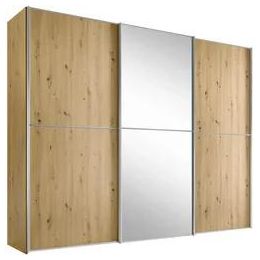 Schwebet&uuml;renschrank STAUD "Sinfonie Plus, edles Design in hochwertiger Qualit&auml;t, Made in Germany", artisan eiche, B:280cm H:240cm T:68cm, Holzwerkstoff, Schr&auml;nke, Schwebet&uuml;renschrank, Mit Spiegelt&uuml;re und vier verschiedenen Ausstattungsvarianten