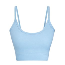 Albero Natur Top 'Bustier aus Bio-Baumwolle' female Blue size M