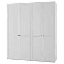 Kleiderschrank wimex "New York, W&auml;scheschrank, Garderobe, Aufbewahrung", wei&szlig;, B:180cm H:236cm T:58cm, Schr&auml;nke, Kleiderschrank, in vielen Breiten, individuelles Stauraumwunder, H&ouml;he 208 oder 236cm