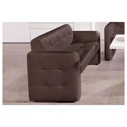 2-Sitzer exxpo - SOFA FASHION "Barista, modern und bequem, hoher Sitzkomfort", braun, B:162cm H:82cm T:68cm, Sofas, moderne Sitz- und R&uuml;ckenverarbeitung, frei im Raum stellbar