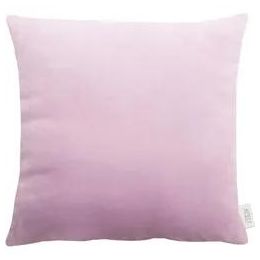 Dekokissen Apelt "Arte" Gr. 1, rosa (flieder, ros&eacute;, unifarben), B:45cm L:45cm, Polyester, Dekokissen_Sitzkissen_Kissenh&uuml;llen, Kissenh&uuml;lle mit F&uuml;llung, 1 St&uuml;ck