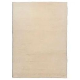 Wollteppich Theko "Royal Dou 1" Gr. 2, wei&szlig; (wollwei&szlig;), B:70cm H:22mm L:140cm, Schurwolle, Teppiche, echter Berber Teppich aus Marokko, reine Wolle, handgekn&uuml;pft