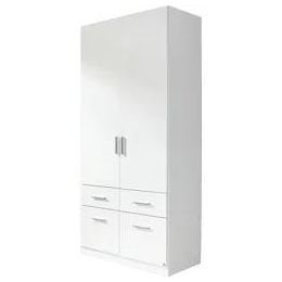 Rauch "Kleiderschrank Schrank Garderobe Schlafzimmerschrank CELLE" in 4 Breiten und 2 H&ouml;hen, optional mit Schubk&auml;sten MADE IN GERMANY